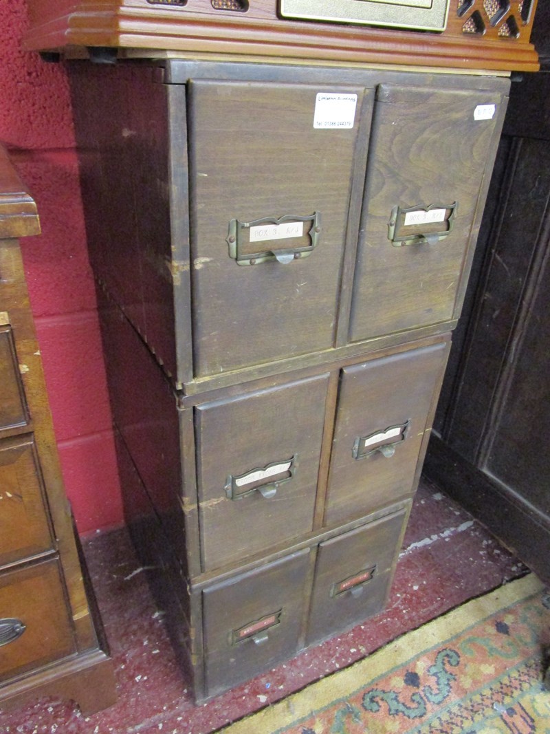 Filing Cabinet – Wood Desktop 2 Drawer – Revival Props