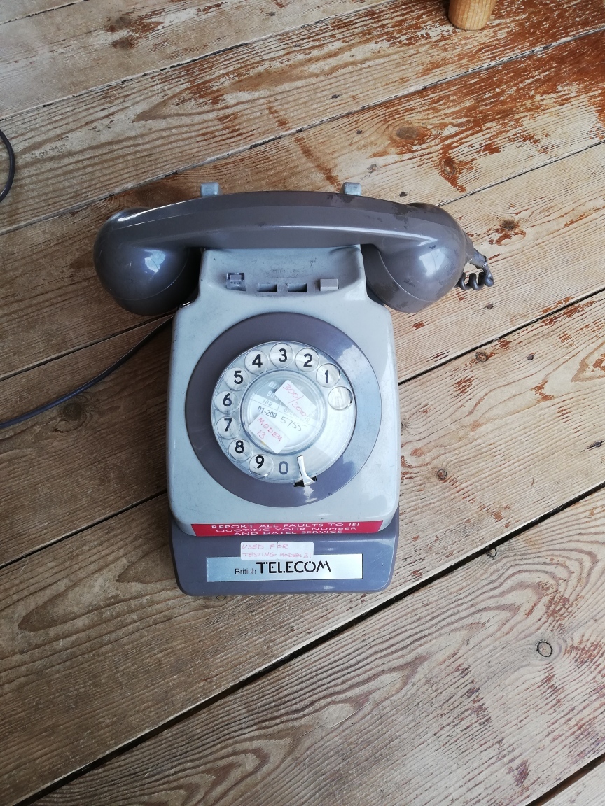 Phone – Telephone and Datel Modem Type 13A (1979) – Revival Props