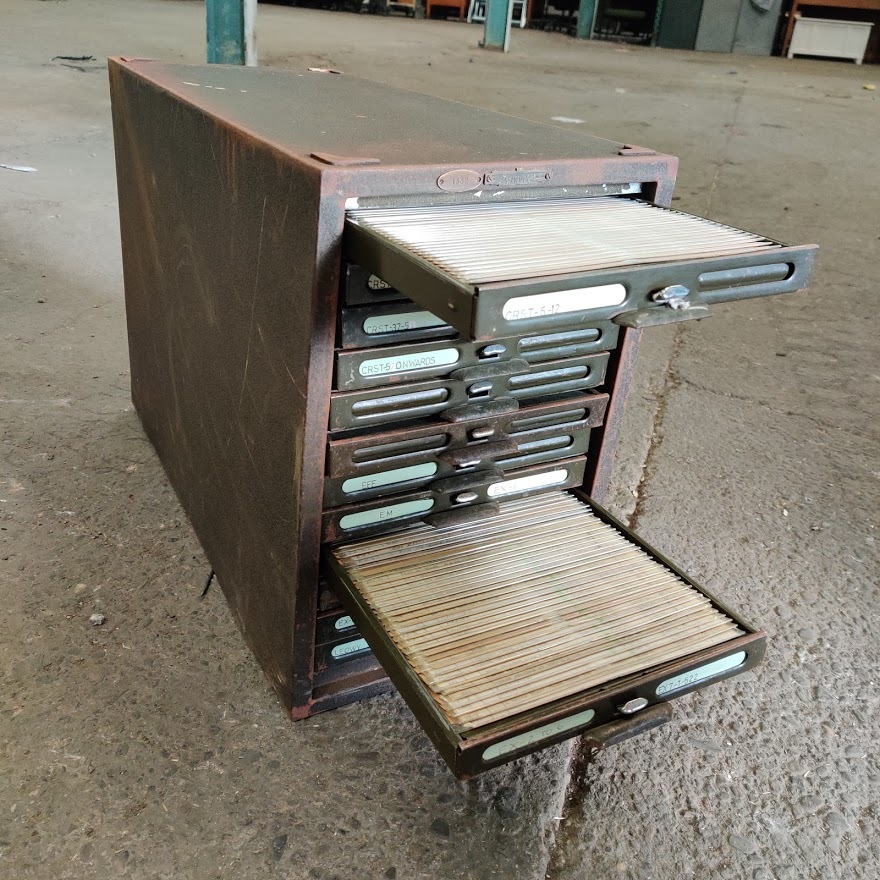 Filing – Remington Rand Kardex (1950s) – Revival Props