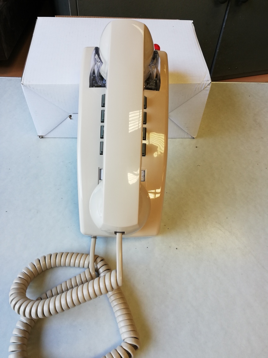 Phone – Cream Wall Phone – Revival Props
