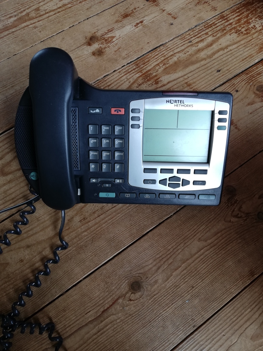 Phone – Nortel IP Phone – Black – Revival Props