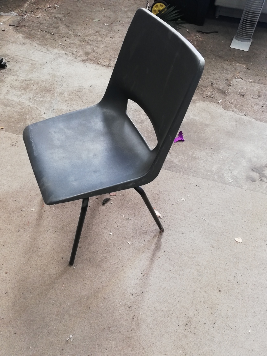 Polyprop Chair – Grey – Revival Props