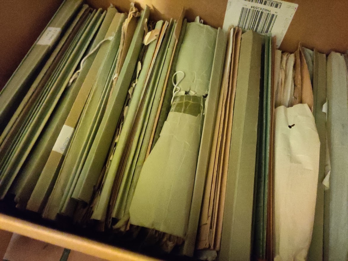 Box of Paperwork & Files (Vintage) – Revival Props