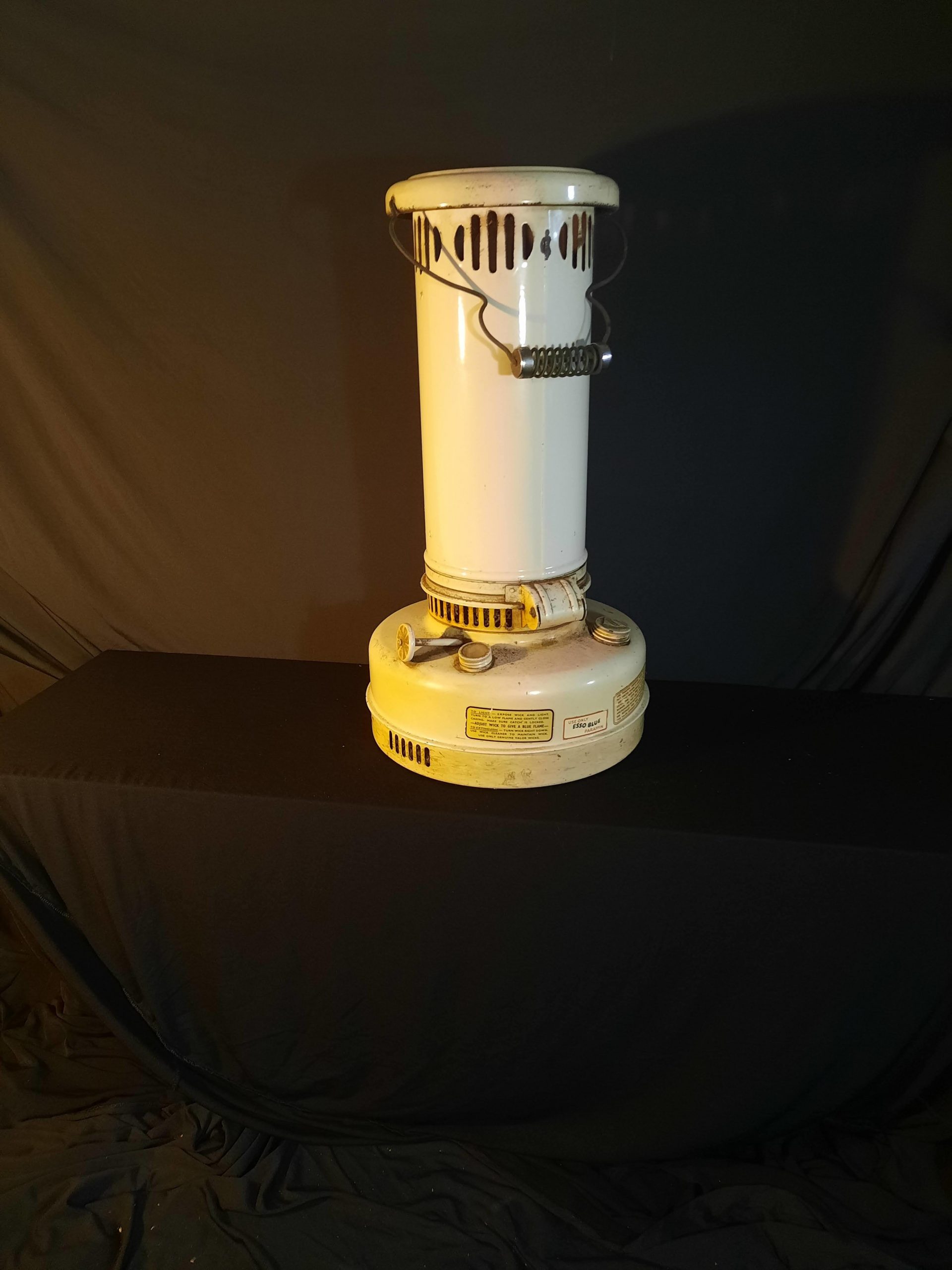 Heater – Cream Tube with Handle – Revival Props