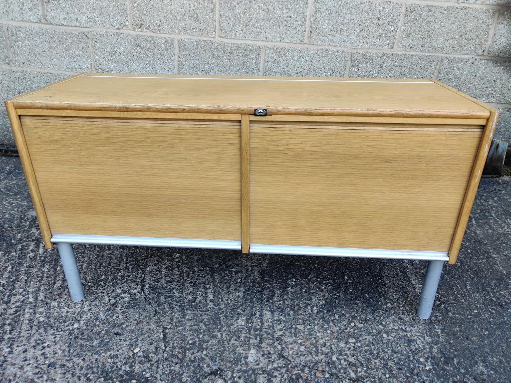 Cabinet – Oak Tambour Small – Revival Props