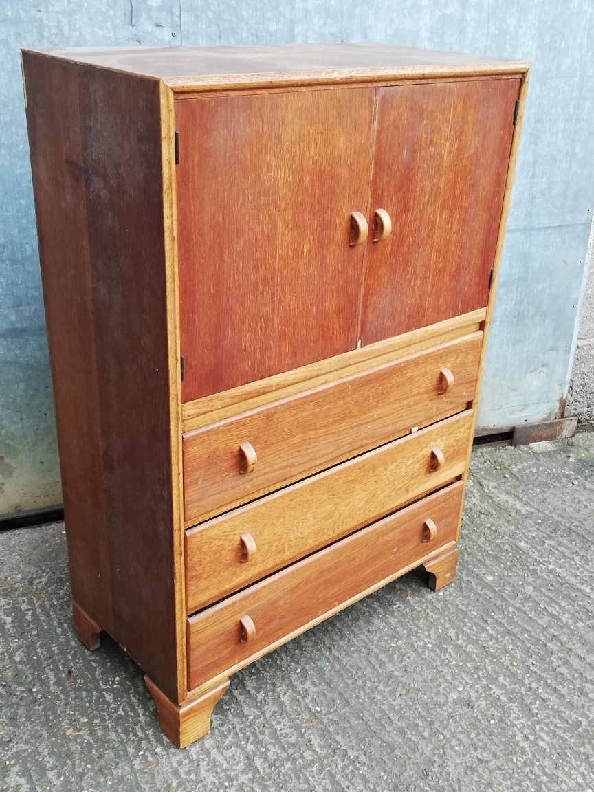 Cabinet – Wood 3 drawers/Cupboard – Revival Props