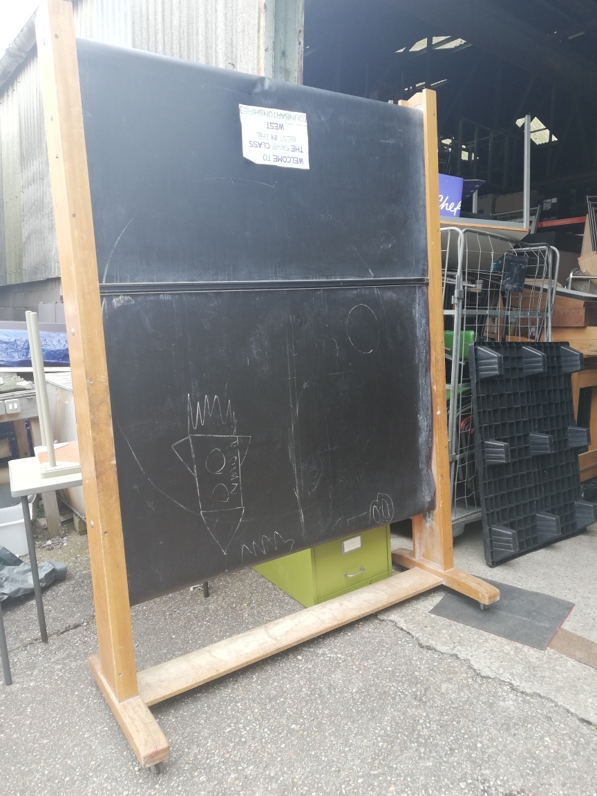 School Blackboard – Large Freestanding – Revival Props