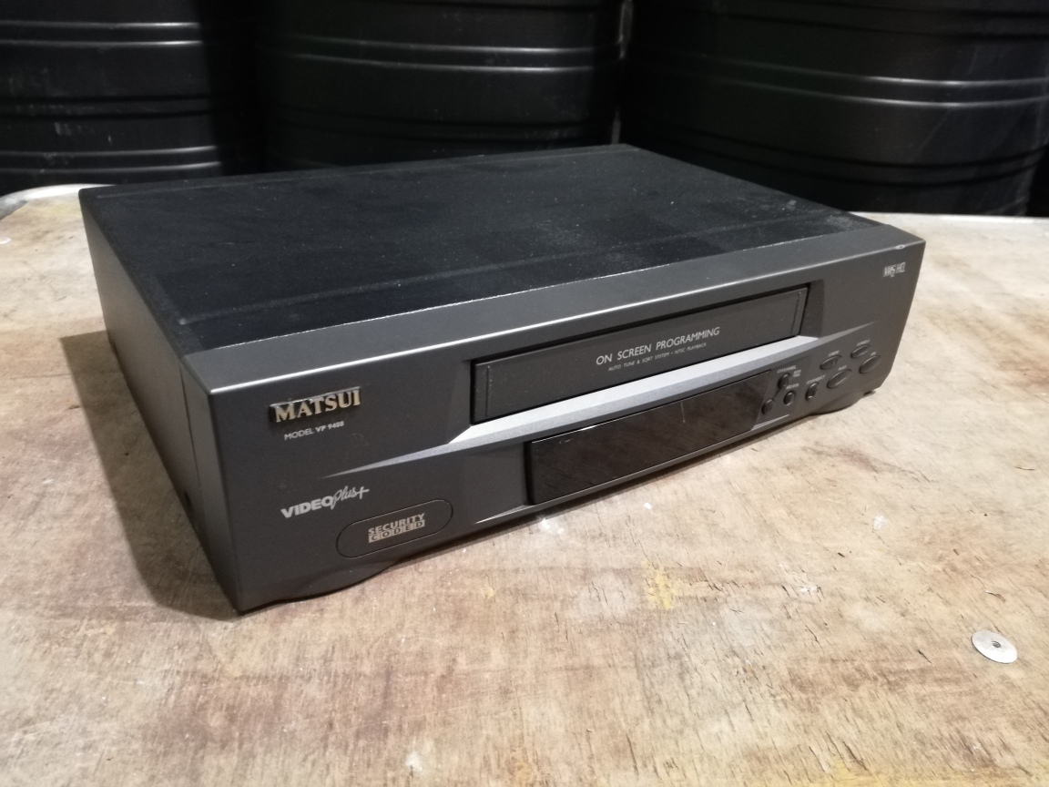 VHS Player – Matsui Black – Revival Props
