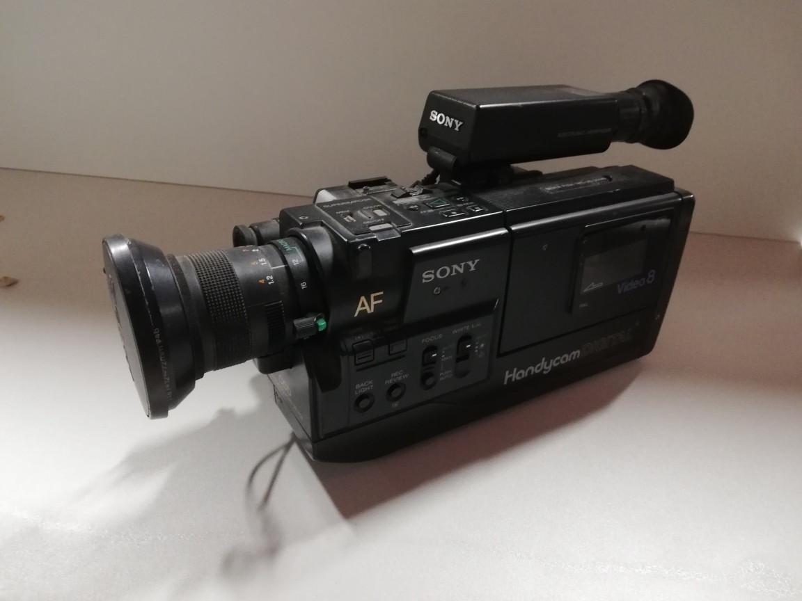 VHS Video Recorder – Sony HandyCam – Revival Props