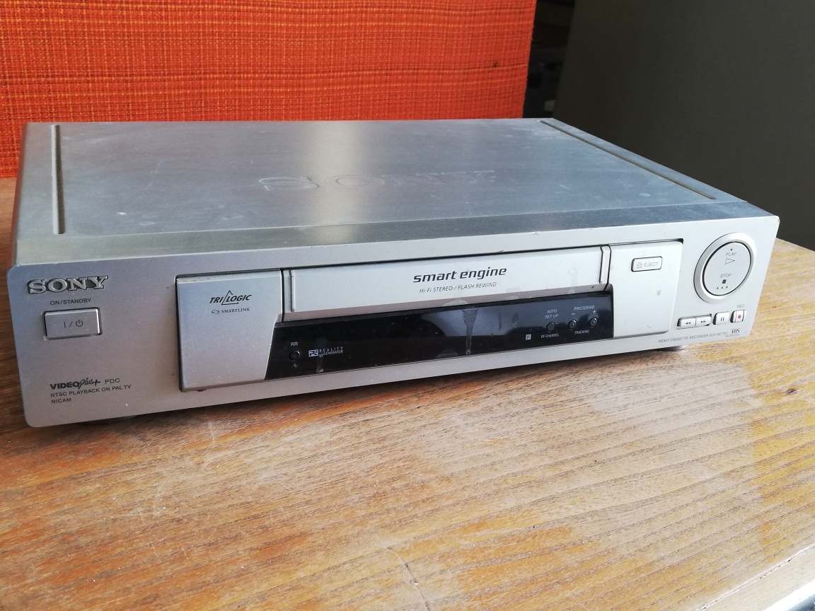 VHS Player – Sony Tri Logic Silver – Revival Props
